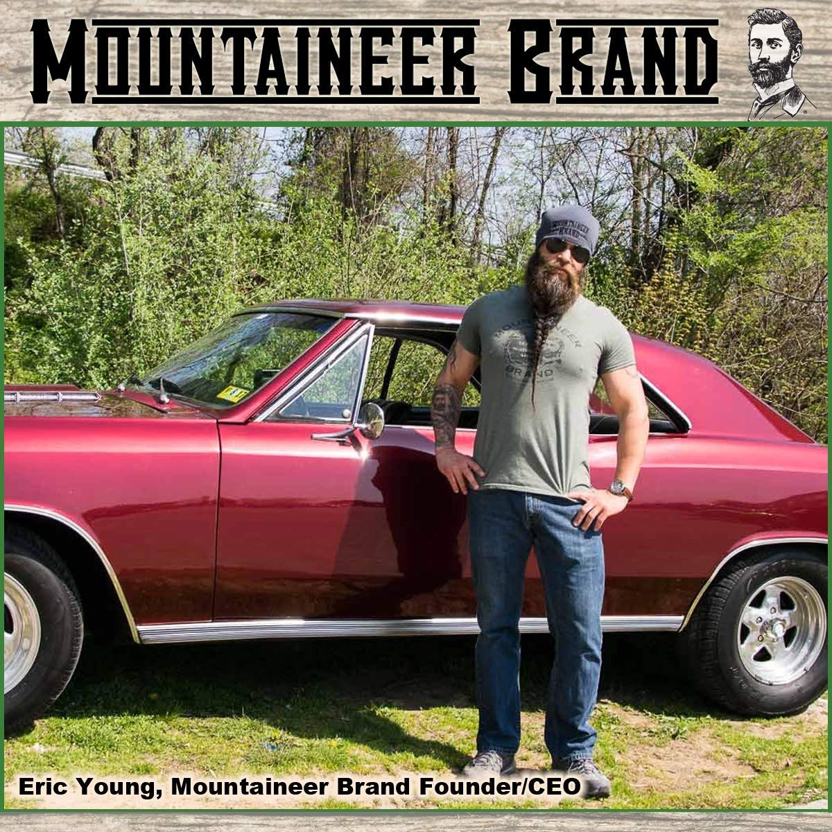 Mountaineer Brand Stache Stick | Mustache Wax for Men | 100% Natural Beeswax and Plant Based Oils | Grooming Beard Moustache Wax | Extra Firm Hold | Smooth, Condition, Styling Balm | Unscented 1.5oz