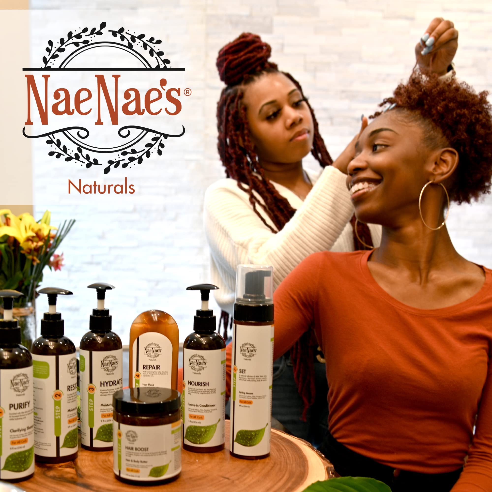 Nae Nae's Naturals Nourish Leave-In Conditioner and Hair Boost Treatment