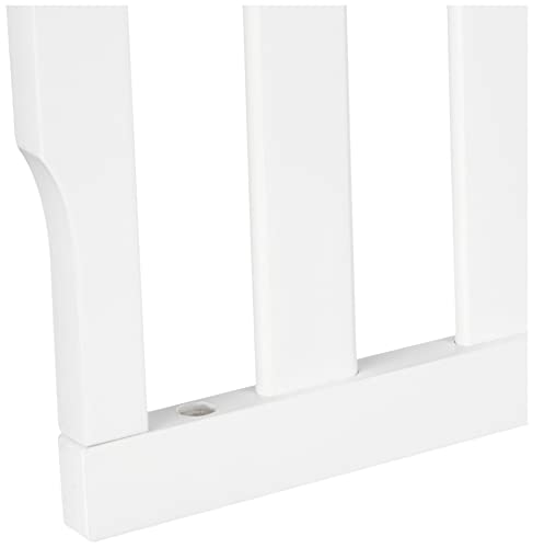 Dream On Me Universal Convertible Crib Toddler Guard Rail in White, Converts Cribs to Toddler Beds, Safety Guard Rail for Toddlers, Made of Solid Wood