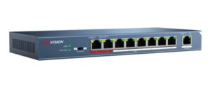 hikvision ds-3e1309p-ei 8-port smart managed 100 mbps poe switch