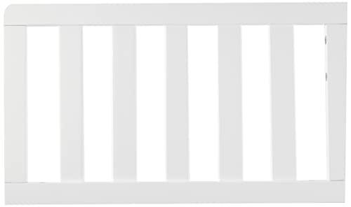 Dream On Me Universal Convertible Crib Toddler Guard Rail in White, Converts Cribs to Toddler Beds, Safety Guard Rail for Toddlers, Made of Solid Wood