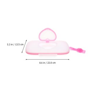 2PCS Container Portable Baby Wipe Dispenser Outdoor Refillable Holder Diaper Wipe Case Storage Box travel wipes case,wipes case,baby wipes dispenser for Travel Home Car Use