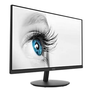 MSI Full FHD Anti-Glare 5ms 1920 x 1080 IPS 75Hz Refresh Rate FHD 24” Monitor (Pro MP242)