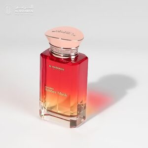 Al Haramain Amber Musk - Arabian Perfume for Women - Long Lasting Perfume for Women - Amber and Musk Fragrances - Eau de Parfum for Women - 3.4 oz