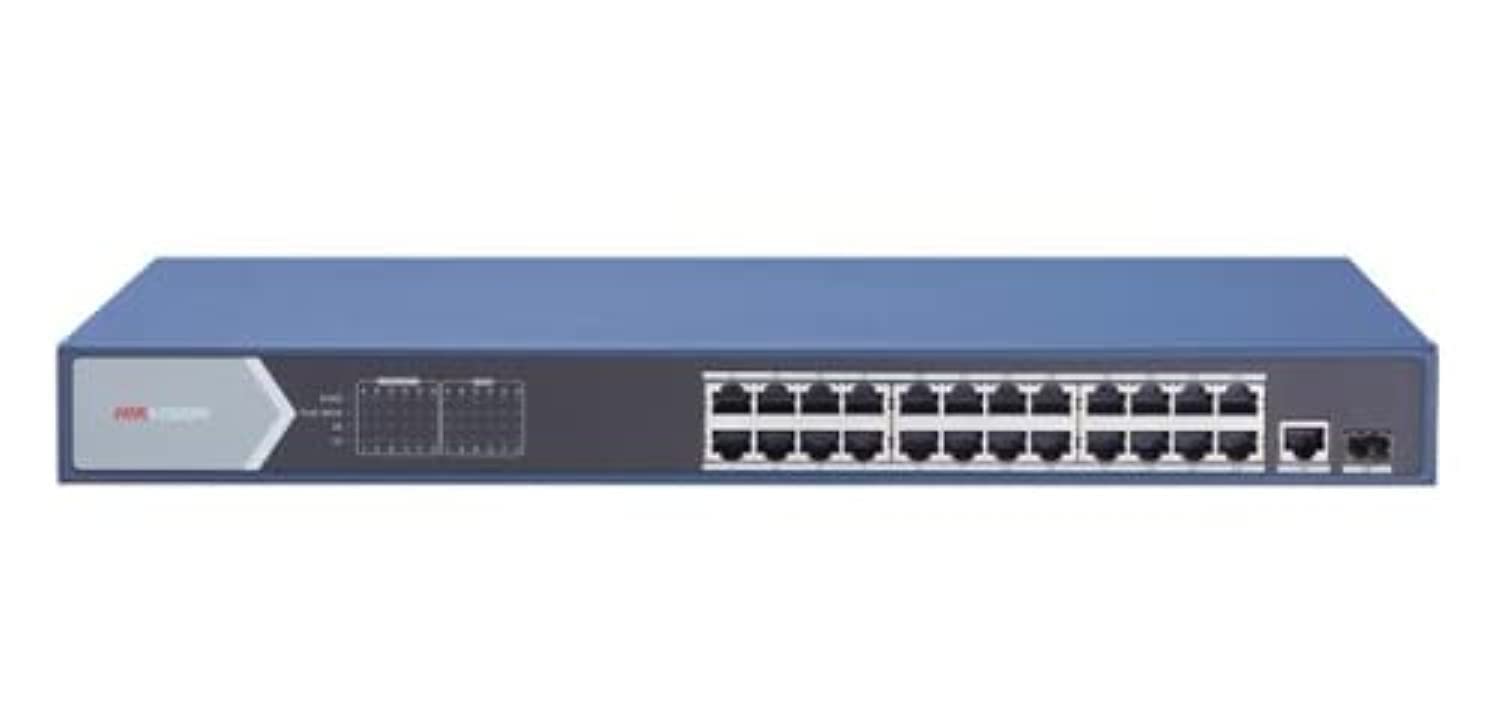 Hikvision DS-3E0526P-E 24-Port Unmanaged Gigabit PoE Switch