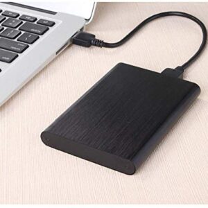 External HardDrive Portable HardDrive HighSpeedUSB 3.1 External HDD 1TB 2TB External HardDrive forMacPC,Laptop(2TBBlack)