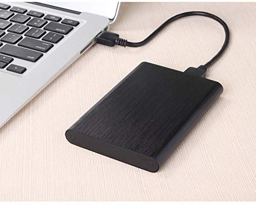 External HardDrive Portable HardDrive HighSpeedUSB 3.1 External HDD 1TB 2TB External HardDrive forMacPC,Laptop(2TBBlack)