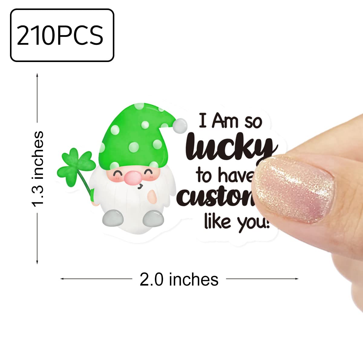 240 PCS Thank You for Your Order Patrick's Day Sticker,Cute Business Envelopes Stickers for Business Packages/Handmade Goods/Bags,Patrick's Day Theme Small Shop Business Stickers for Envelopes Seals