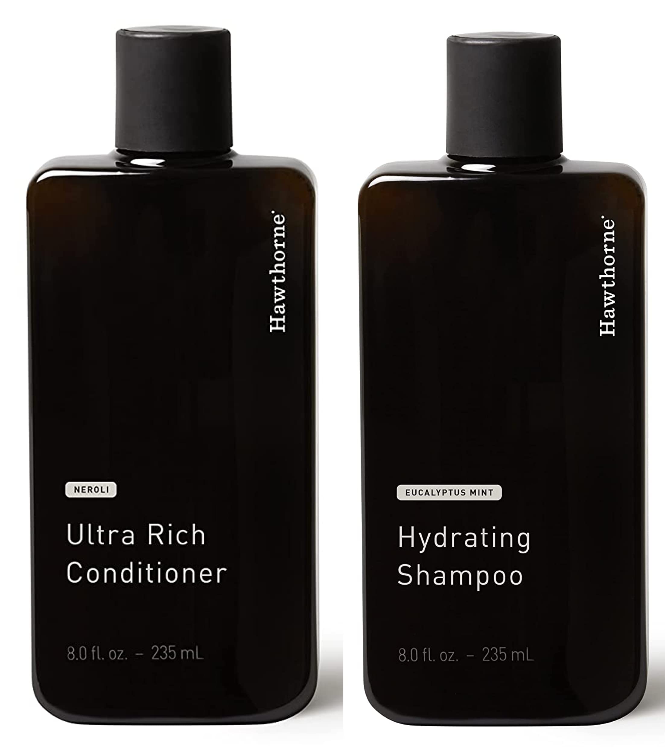 Hawthorne Hair Hydrating Shampoo and Conditioner Set | Includes Hydrating Shampoo and Ultra Rich Conditioner | Bundle Set of 2 Products