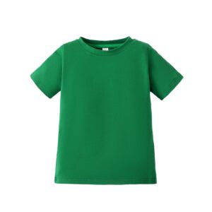 magic park 6m-7y baby short long sleeve tee shirt toddler t-shirt kids solid color tops boy girl casual blouse (0046d-green, 12-18 months)