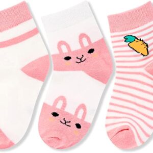 sockfun Funny Girls Socks Easter Socks, Gifts for Girls Kids Gifts 3-6 Years Anime Gifts for Teen Girls, Bunny Socks for Girls Bunny Gifts