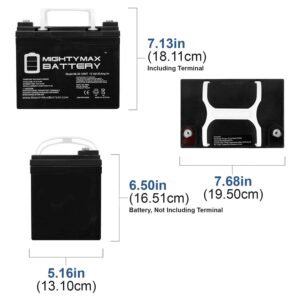 Mighty Max Battery 12V 35AH INT Replacement Battery for Weize TL1235-2 Pack