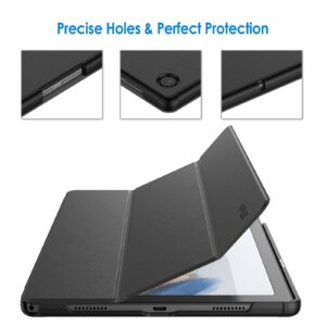 JETech Case for Samsung Galaxy Tab A8 10.5-Inch 2022 (SM-X200/X205/X207), Slim Lightweight Stand Protective Tablet Cover with Auto Wake/Sleep (Black)