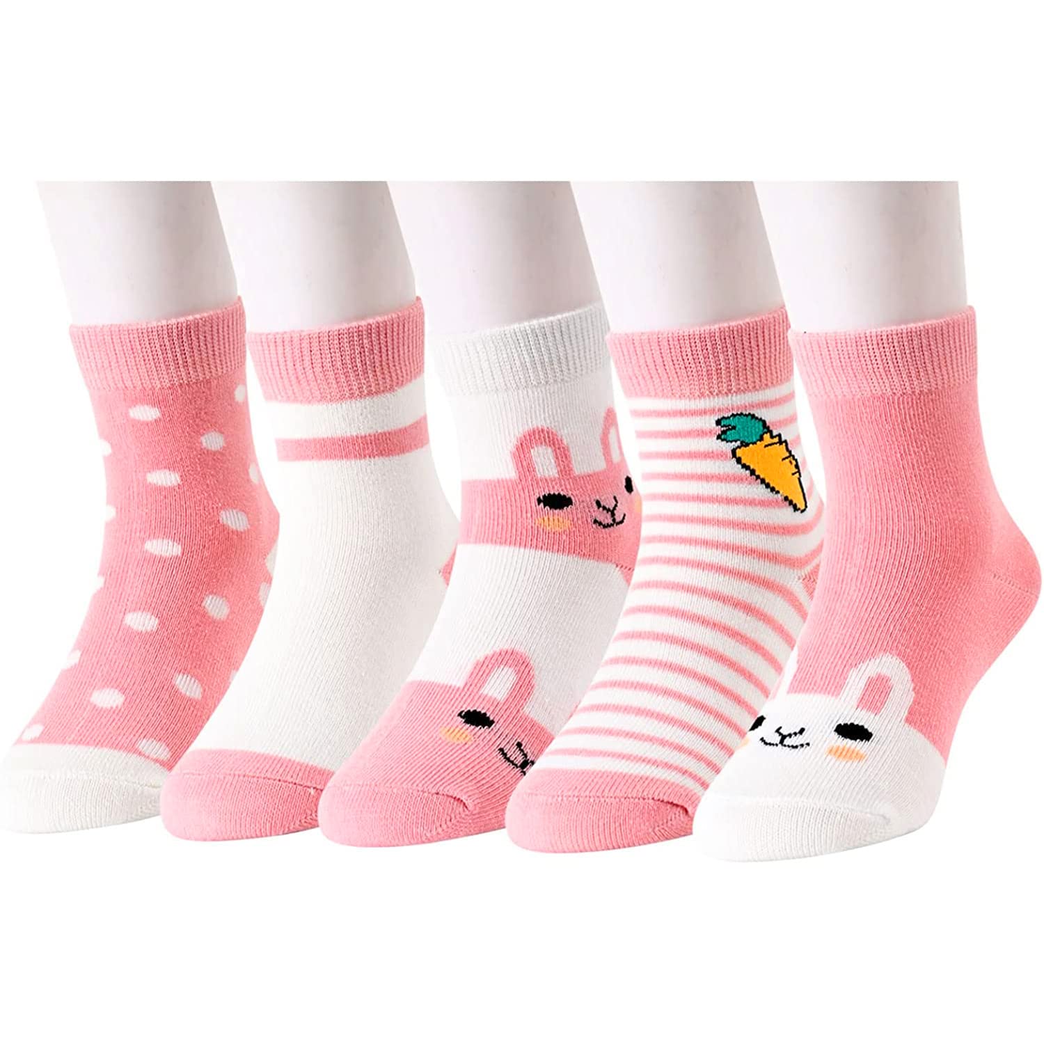 sockfun Funny Girls Socks Easter Socks, Gifts for Girls Kids Gifts 3-6 Years Anime Gifts for Teen Girls, Bunny Socks for Girls Bunny Gifts