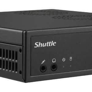 Shuttle XPC DH310 Slim PC, Intel Core i7-8700 6 Cores 12 Threads 4.6Ghz, Dual Display, Dual LAN, WiFi, Win 10 Pro (32GB RAM + 1TB SSD)