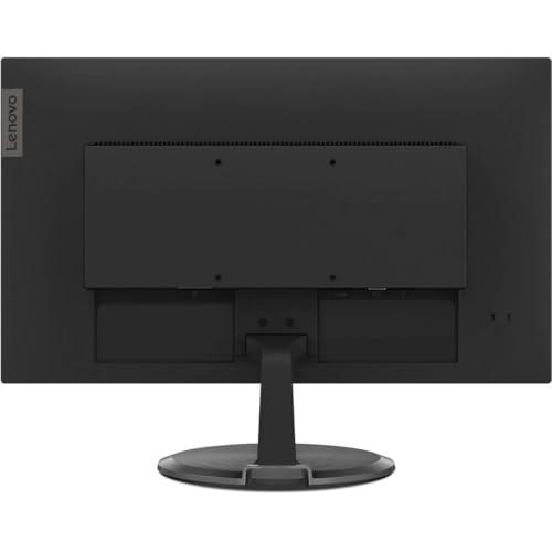 Lenovo D22e-20 Monitor, 21.45” FHD Display, Customizable Tilt Stand, HDMI and VGA Ports, 250 Cd/m² Brightness, Flicker-Free, 75Hz Refresh Rate, AMD FreeSync, Raven Black