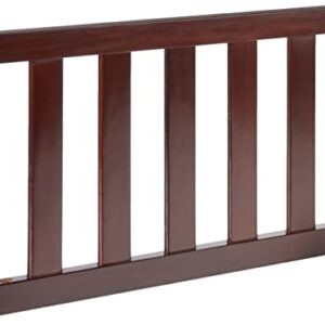 Dream On Me Universal Convertible Crib Toddler Guard Rail in Espresso, Converts Cribs to Toddler Beds, Safety Guard Rail for Toddlers, Made of Solid Wood