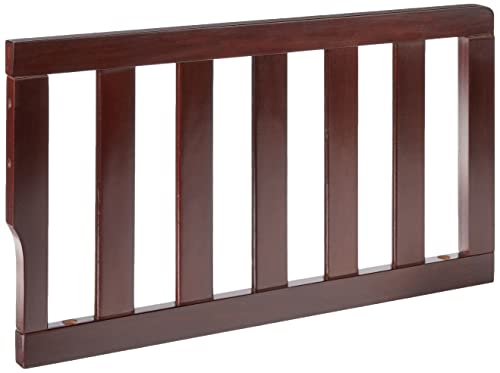 Dream On Me Universal Convertible Crib Toddler Guard Rail in Espresso, Converts Cribs to Toddler Beds, Safety Guard Rail for Toddlers, Made of Solid Wood