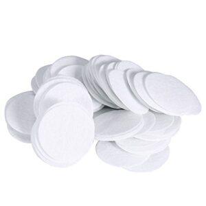 100pcs cotton filter,cotton filter for microdermabrasion 5 sizes round filtering pads cotton filters replacement white facial vacuum filters , for beauty machine (40mm)