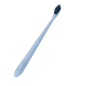 oral person supple bristle little brush head bamboo charcoal blue