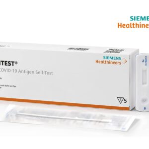 CLINITEST Rapid COVID-19 Antigen Self-Test, 1 Pack, 5 Tests Total, Test results in 15 minutes, FDA EUA Authorized OTC at-Home Self Test Kit