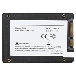 Qinlorgo Solid State Hard Disk, Solid State Drive Firm Sturdy Professional for Laptop Desktop Computer(#3)