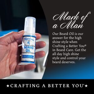 Maestro's Classic Blend Set with 2oz. Beard Oil- Mark of a Man Blend