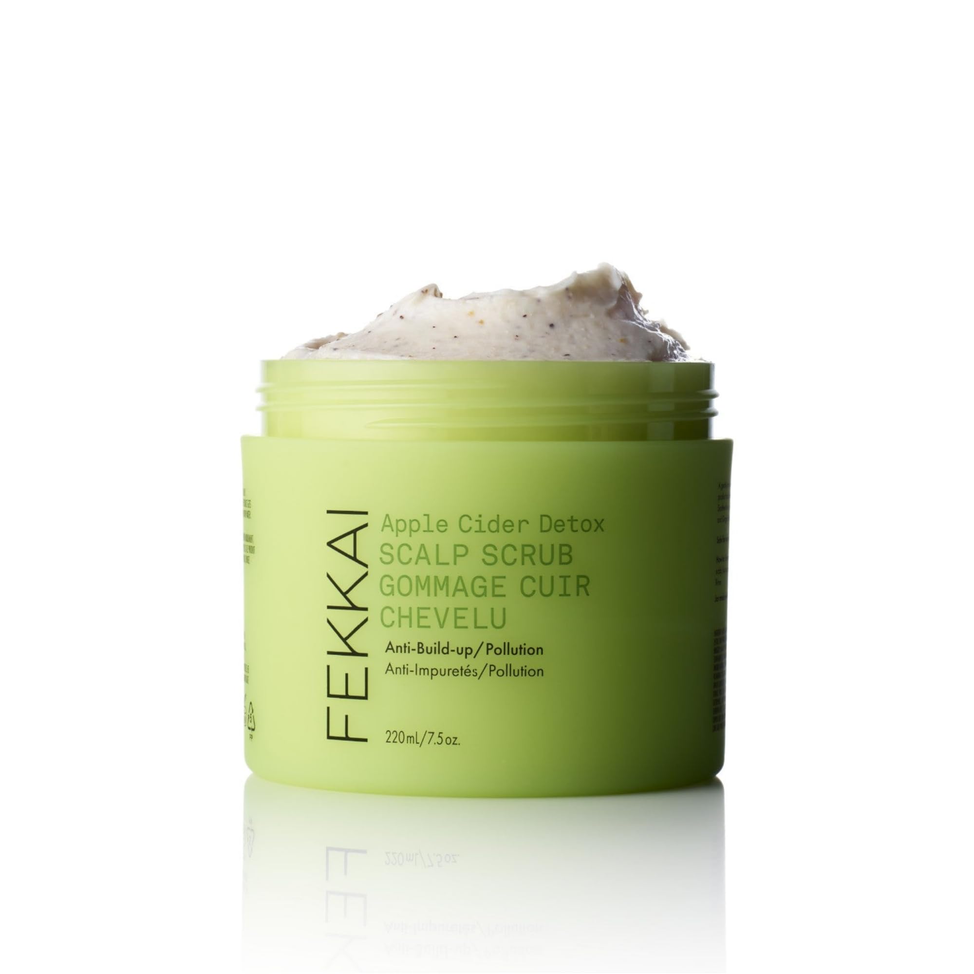 Fekkai Apple Cider Detox Clarifying Scrub - 7.5 oz - Scalp Treatment - Removes Build-Up & Exfoliates - For All Hair Types - Vegan, Cruelty-Free