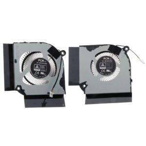 cpu & gpu cooling fan for acer nitro 5 an517-41 an517-52 an517-54 an515-44 an515-45 an515-55 an515-56 an515-57 dc28000x1f0 dc28000qdf0 dc28000x0f0 dc28000qef0