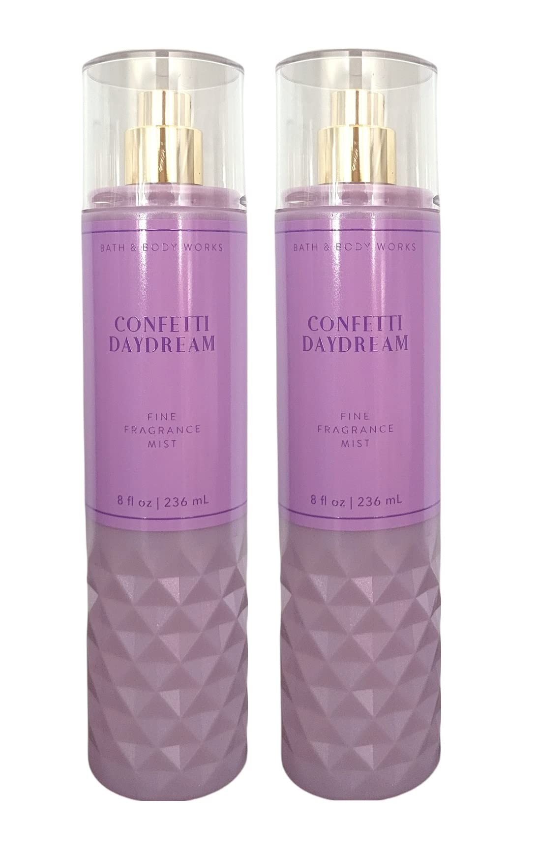 Bath and Body Works Confetti Daydream Fine Fragrance Body Mist Gift Set - Value Pack Lot of 2 (Confetti Daydream)