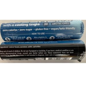 Xero Picks Freshen - Infused Flavored Toothpicks - Cooling Fresh Breath - 100 Picks - 5 Pack - Variety- polar grape, arctic chill, banana ice, berry freeze and crisp apple