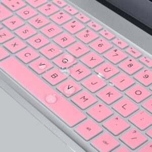 Keyboard Cover for HP Pavilion & HP Laptop 17 17z 17-cn 17-cp 17z-cp000 17-cp0010nr 17-cp0013dx 17-cp0025nr 17-cp0035cl 17-cp0076nr 17-cn1053cl cn0053 cn0273st cn0065cl cn0025nr Keyboard Skin, Pink