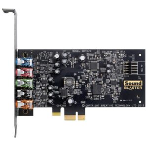 Creative Sound Blaster Audigy FX PCIe 5.1 Internal Sound Card with High Performance Headphone Amp for PCs