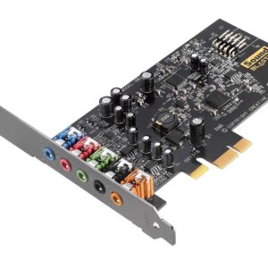 Creative Sound Blaster Audigy FX PCIe 5.1 Internal Sound Card with High Performance Headphone Amp for PCs