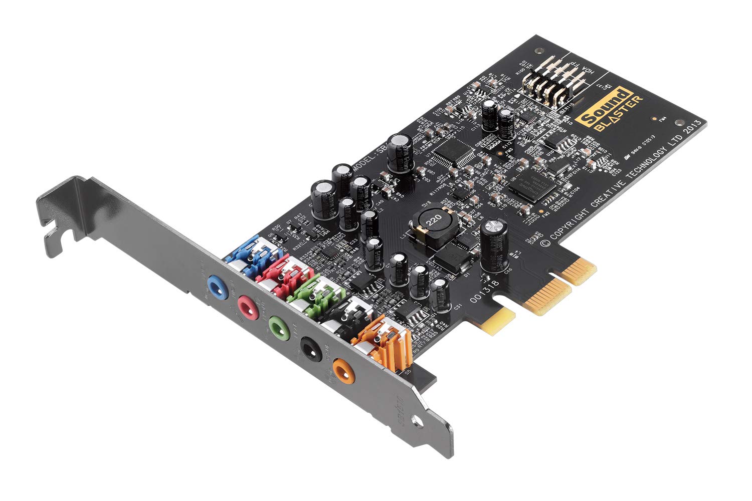 Creative Sound Blaster Audigy FX PCIe 5.1 Internal Sound Card with High Performance Headphone Amp for PCs