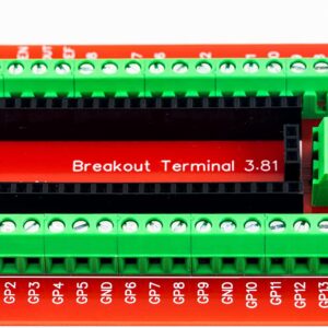 Compatible for pi pico io breakout board 3.81mm terminal for raspberry pi pico (0.15" Terminal 1pcs)