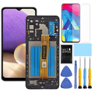 for samsung a32 5g screen replacement kit for samsung galaxy a32 lcd display with frame s326dl a326u a326b a326a a326w touch screen digitizer assembly with tools 6.5 inch (not a32 4g)