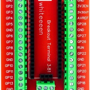 Compatible for pi pico io breakout board 3.81mm terminal for raspberry pi pico (0.15" Terminal 1pcs)