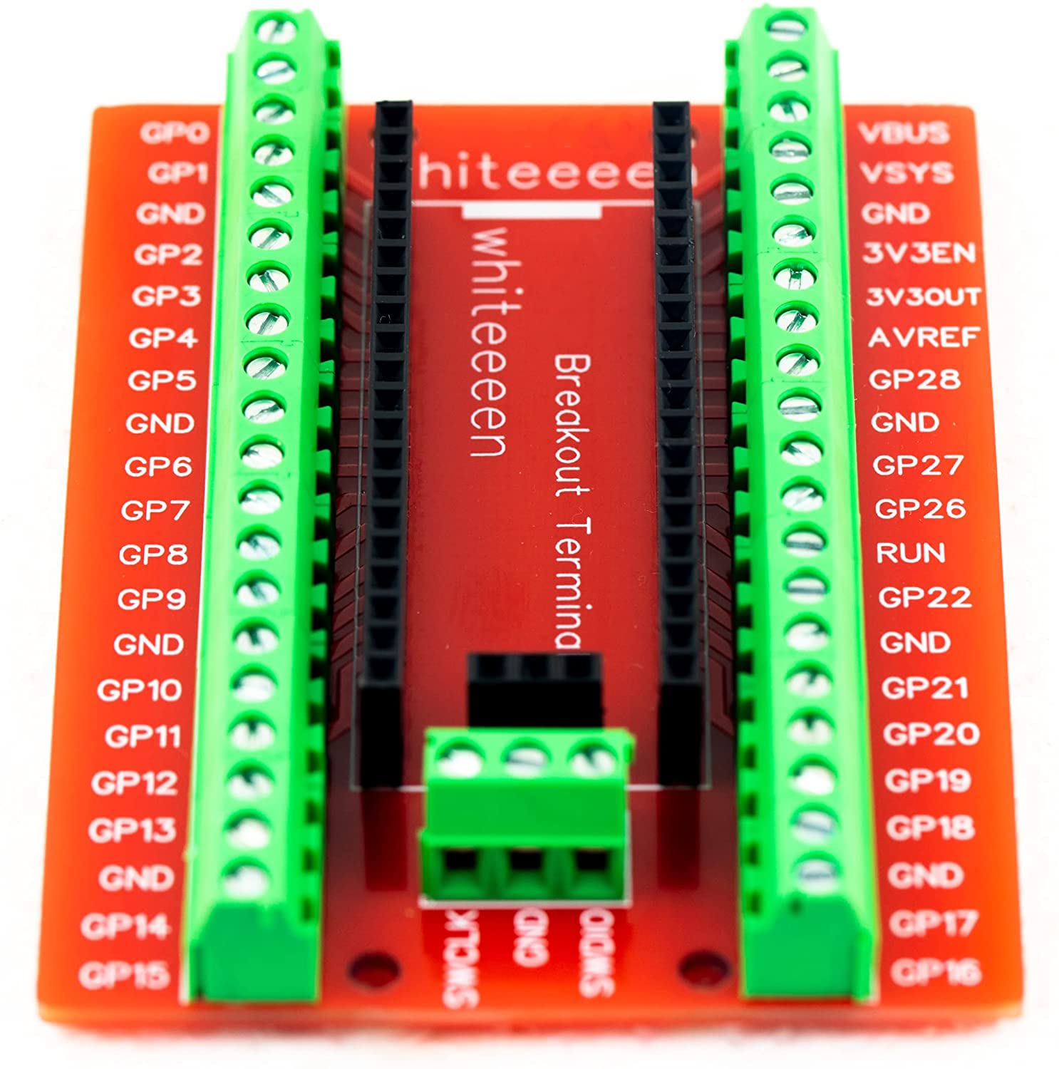 Compatible for pi pico io breakout board 3.81mm terminal for raspberry pi pico (0.15" Terminal 1pcs)