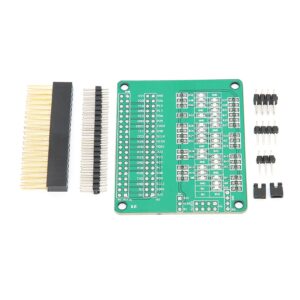 Adapter Board for Raspberry Pi, Test Board for Raspberry Pi IO Port Adapter Sensor Test Module Board for Test The Working Status