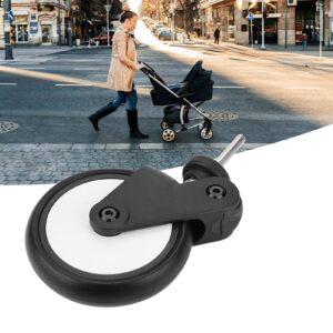 meiyya baby stroller wheel tool stroller replacement wheels,stroller wheel accessory stroller wheel wear resistant for yoyo for kiddopotamus for chbaby for yoya accessories(a pair of front wheels)