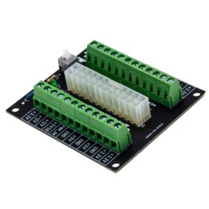 risingsaplings ATX DC Power Supply Breakout Board 24/20-pin