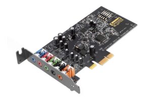 creative sound blaster audigy fx pcie 5.1 internal sound card with high performance headphone amp for pcs