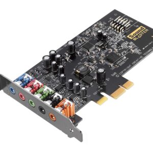 Creative Sound Blaster Audigy FX PCIe 5.1 Internal Sound Card with High Performance Headphone Amp for PCs