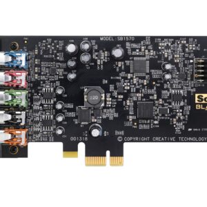 Creative Sound Blaster Audigy FX PCIe 5.1 Internal Sound Card with High Performance Headphone Amp for PCs