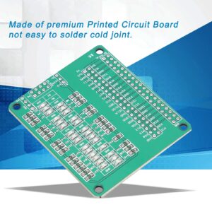 Adapter Board for Raspberry Pi, Test Board for Raspberry Pi IO Port Adapter Sensor Test Module Board for Test The Working Status