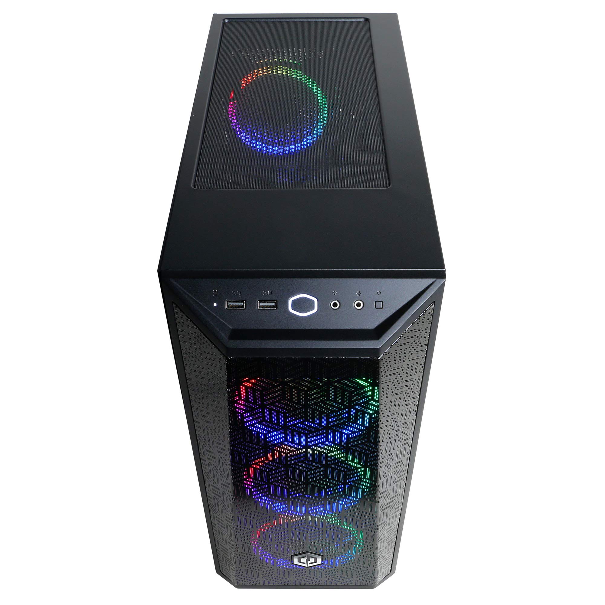 CYBERPOWERPC Gamer Xtreme Gaming PC, Intel Core i3-12100F 3.3GHz, AMD RX 6500 XT 4GB, 8GB DDR4, 500GB NVMe PCIe SSD, WiFi & Win 11 Home (GXi8800A6), Black