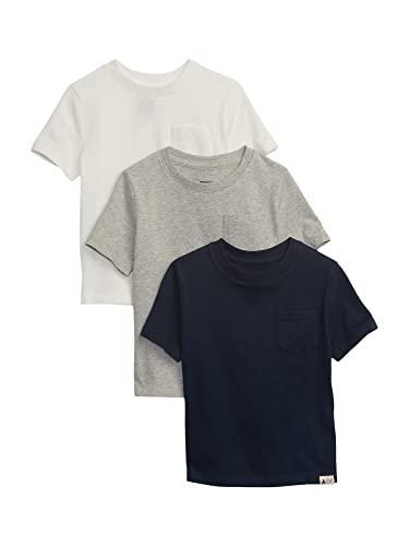 GAP Baby Boys Short Sleeve Pocket T-Shirt T Shirt, Basic Combo, 18-24 Months US