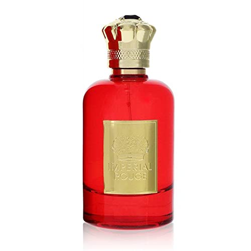 Hybrid & Company Imperial Rouge Eau De Parfum Natural Spray for Women Oud Feminine Fragrance, Long Lasting Concentrated Luxury Perfume, 3.4 Fl Oz/100 Ml