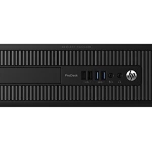 HP ProDesk 600 G1 SFF Slim Business Desktop Computer, Intel i5-4570 up to 3.60 GHz, 8GB RAM, 256GB SSD, DVD, USB 3.0, Windows 10 Pro 64 Bit (Renewed)